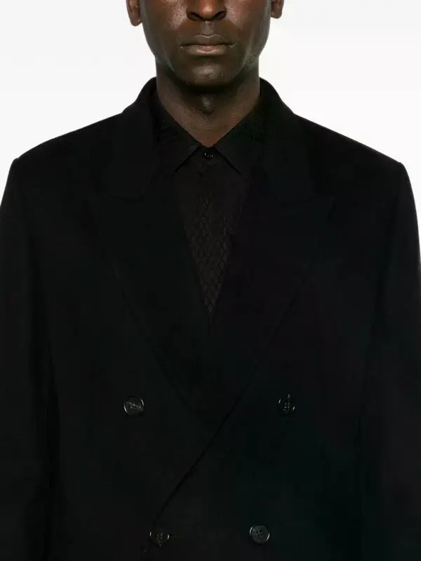Saint Laurent Double-breasted Coat