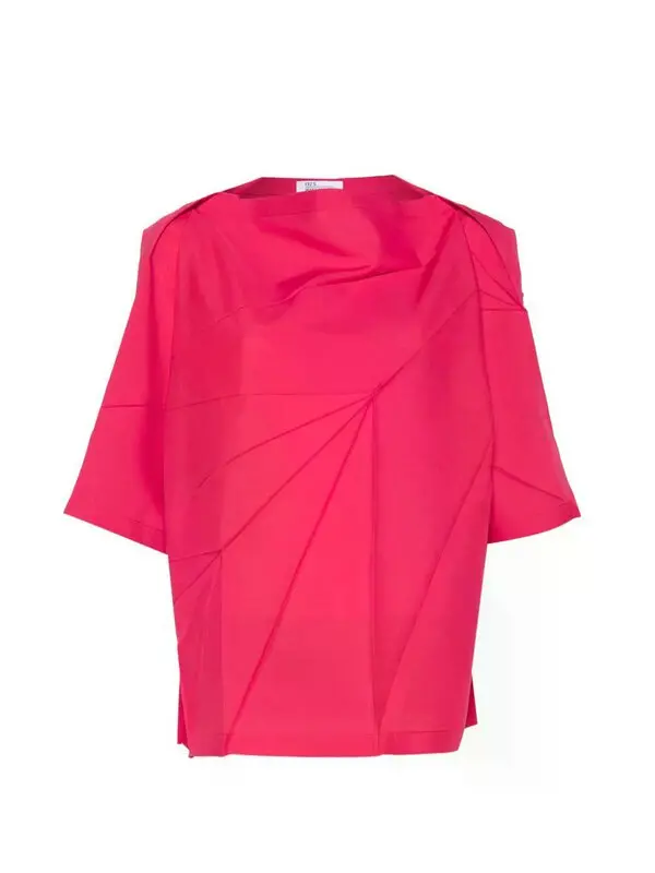 Issey Miyake Origami-pleated Boxy-fit Blouse