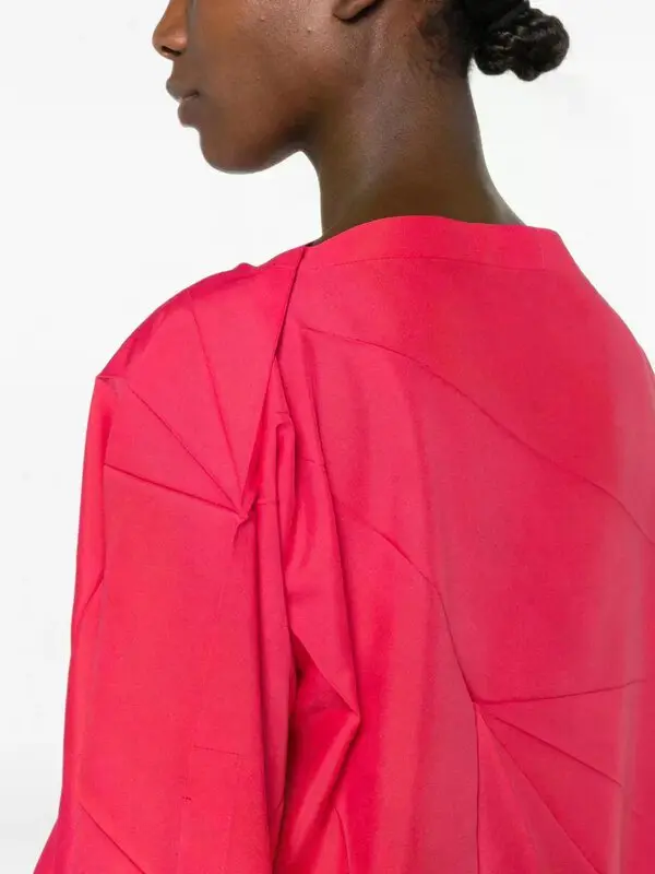 Issey Miyake Origami-pleated Boxy-fit Blouse