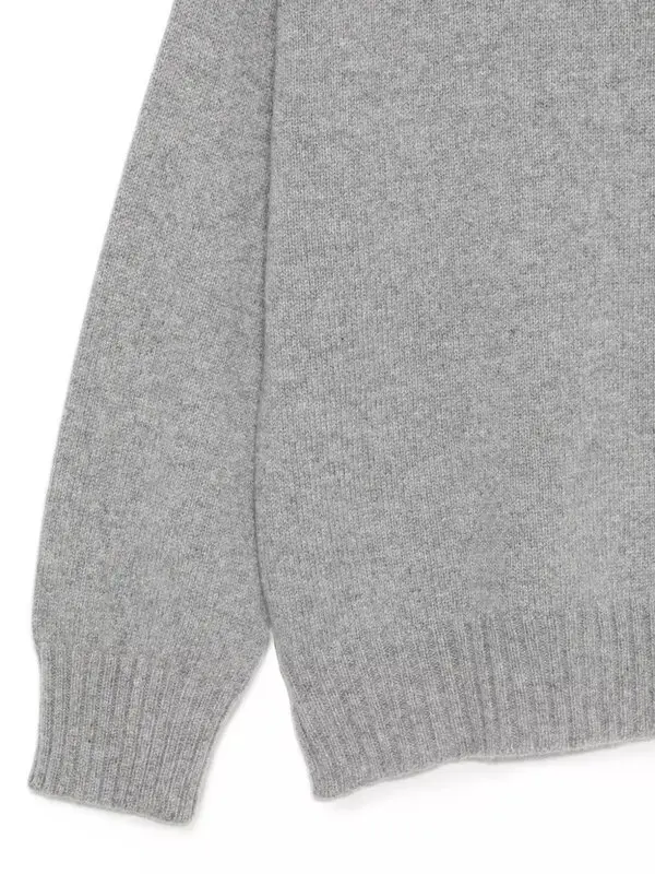 D.exterior High-neck Cashmere Sweater