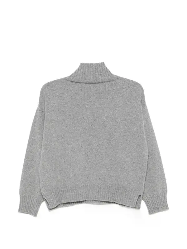 D.exterior High-neck Cashmere Sweater