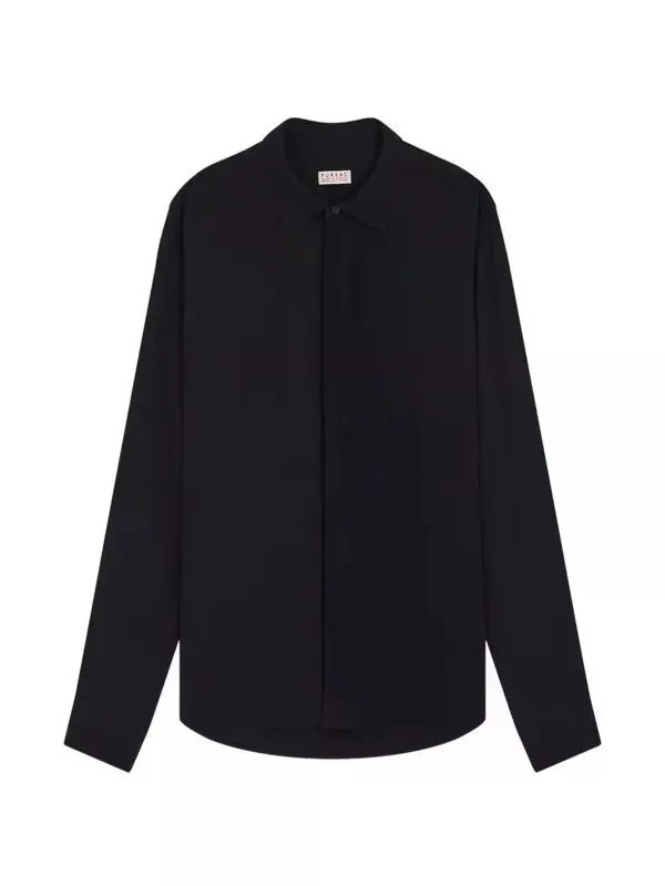 FURSAC Concealed-placket Straight-fit Shirt