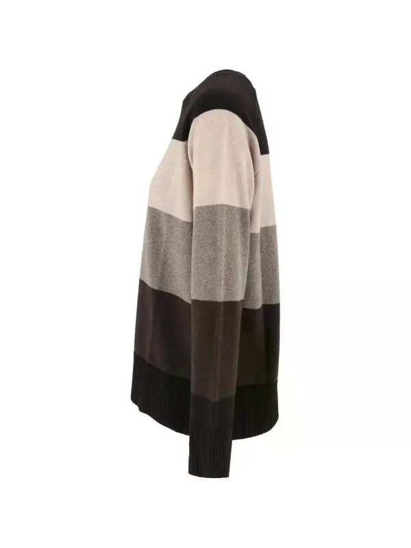 KANGRA Stripe-print Long-sleeve Sweater