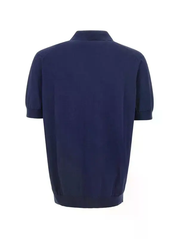 FILIPPO DE LAURENTIIS Buttonless V-opening T-shirt