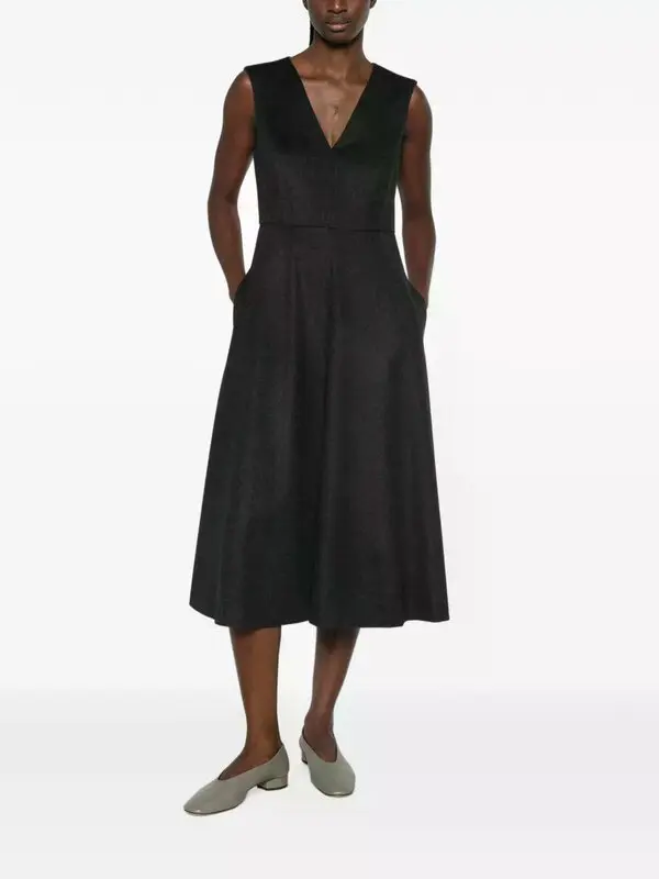 Max Mara Curva Sleeveless Midi Dress