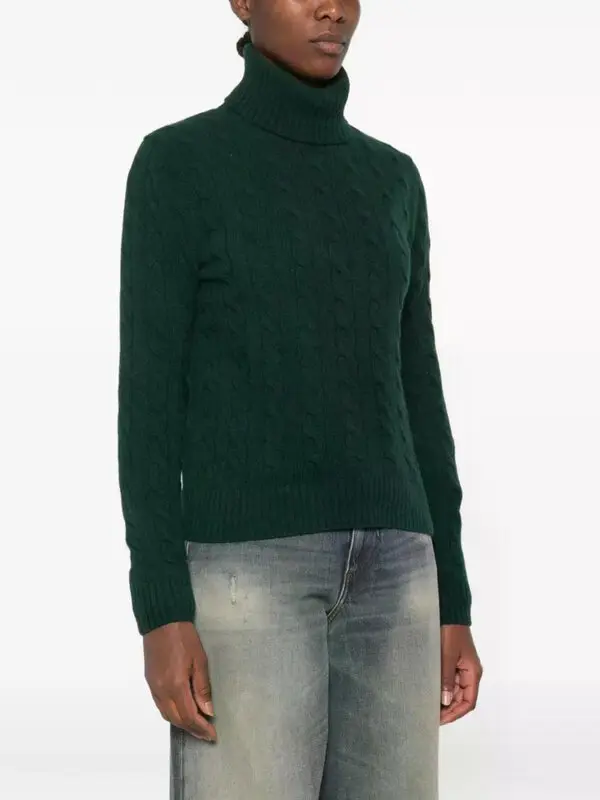 Polo Ralph Lauren Cable Knit Roll Neck Sweater
