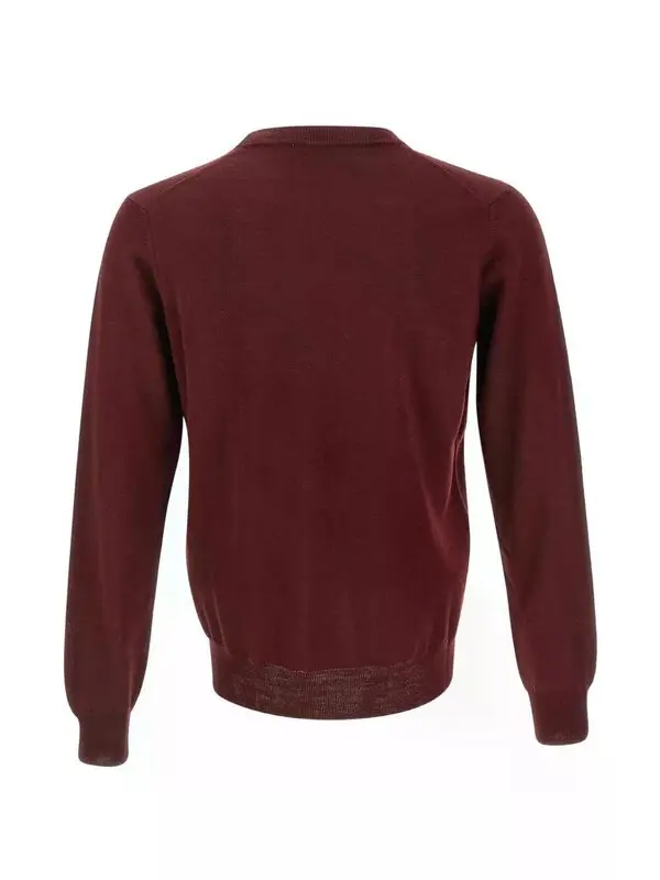 KANGRA Ribbed-trim Crew-neck Sweater