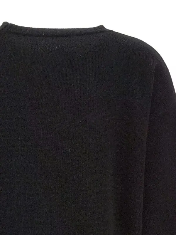 KANGRA Button-sleeve Virgin Wool Knit
