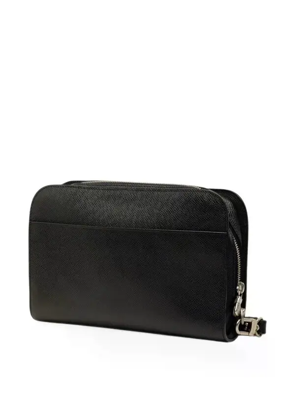 LOUIS VUITTON 2007 Taiga Pochette Baikal Clutch Bag