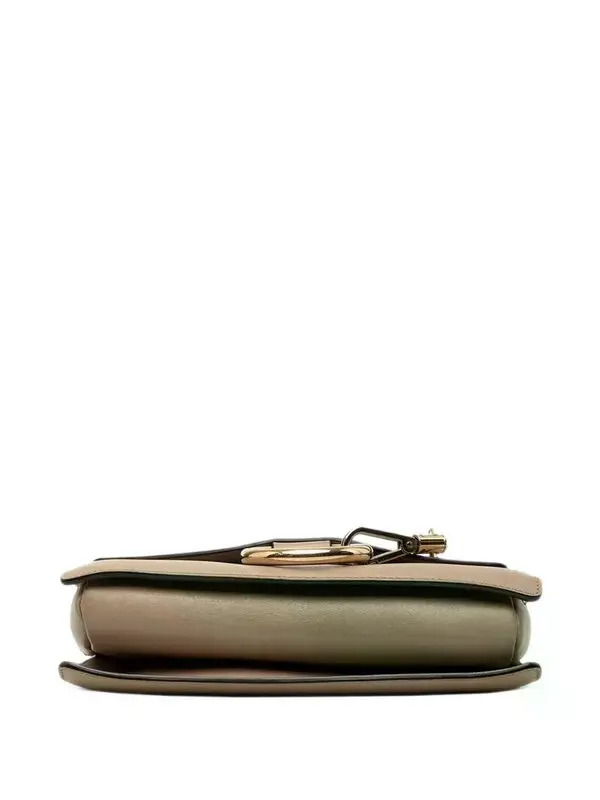Chloé Faye Suede And Calfskin Crossbody Bag - Brown