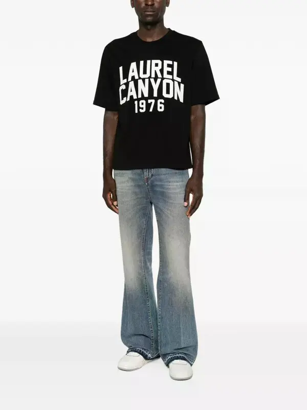 Amiri Logo-print T-shirt - Black