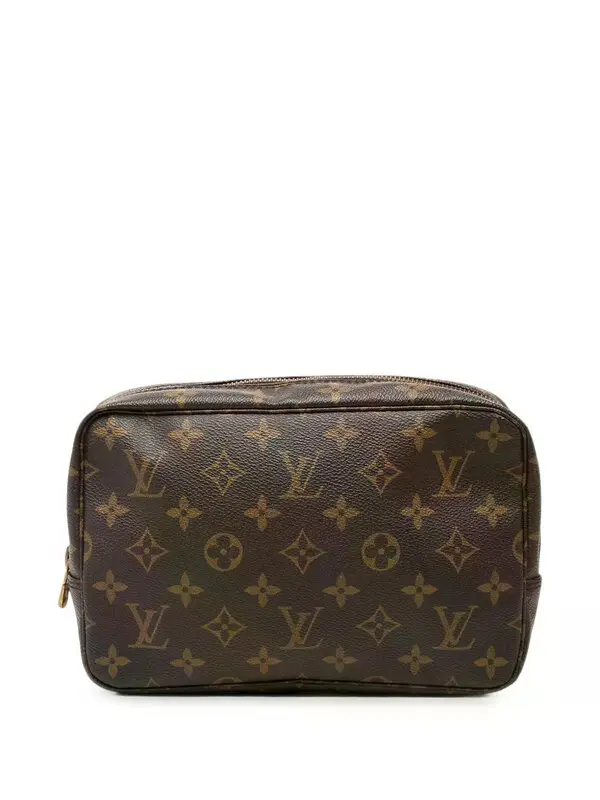 LOUIS VUITTON Monogram Canvas Trouse Toilette 23 Clutch Bag