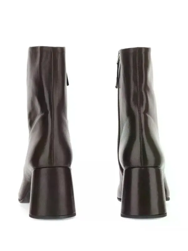 POEVE Block Heel Ankle Boots
