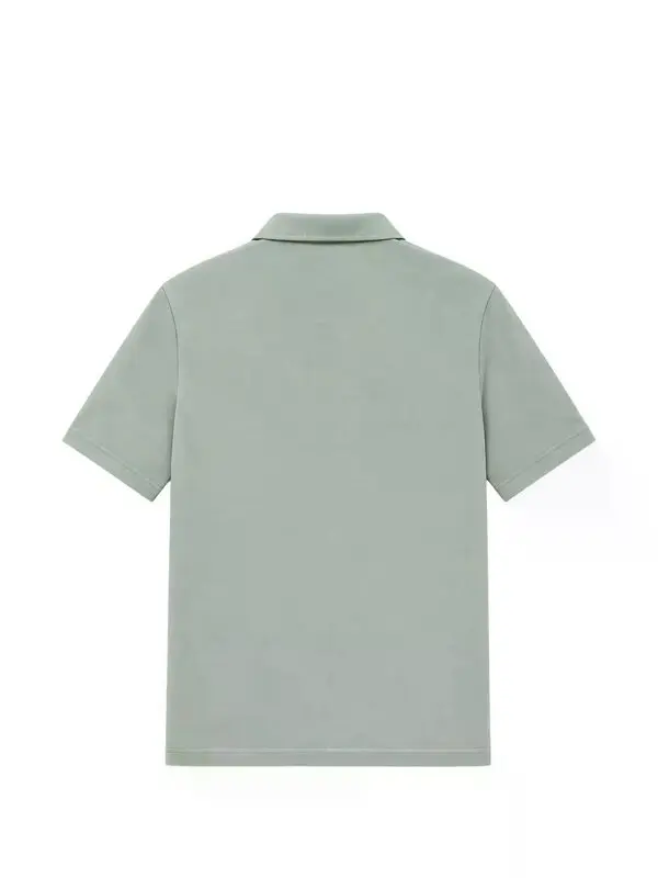 TOMBOLINI Zip-fastening Short-sleeve Polo Shirt - Green