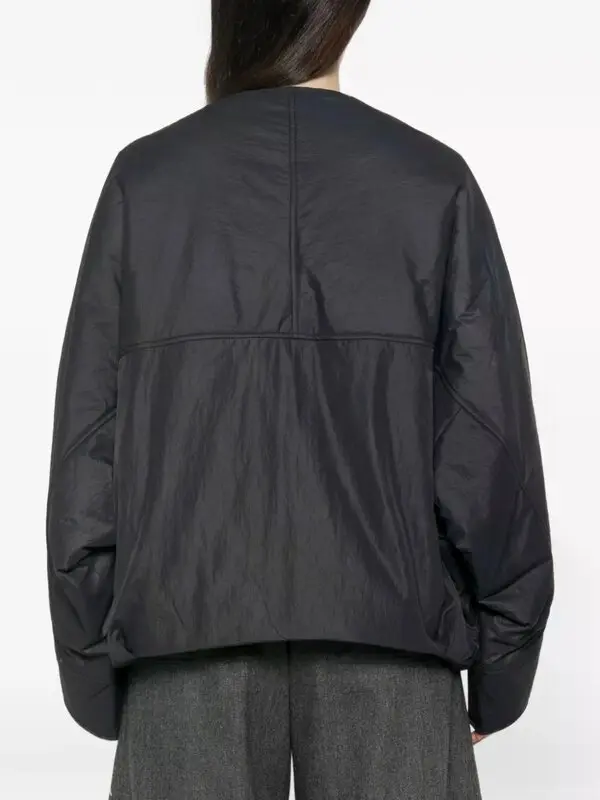 Christian Wijnants Jelana Zip-up Collarless Jacket