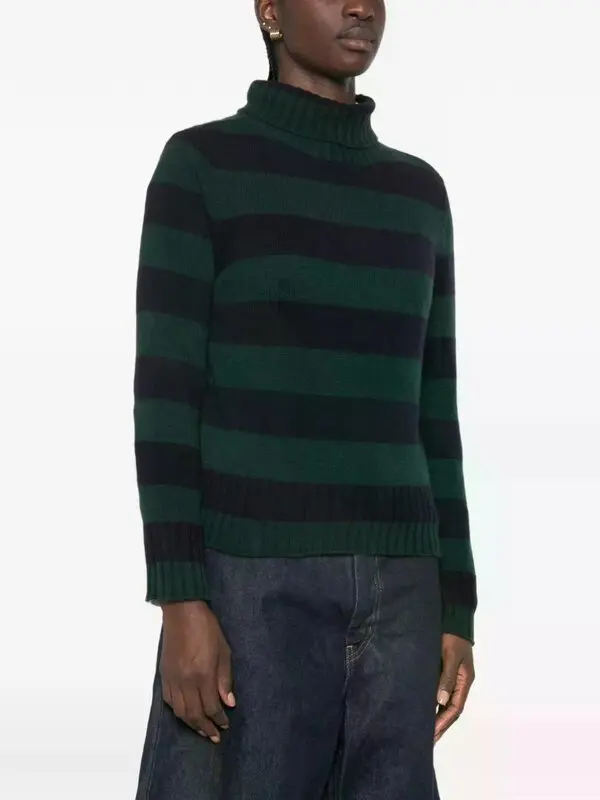 BEYOU Striped Sweater