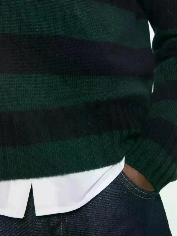BEYOU Striped Sweater