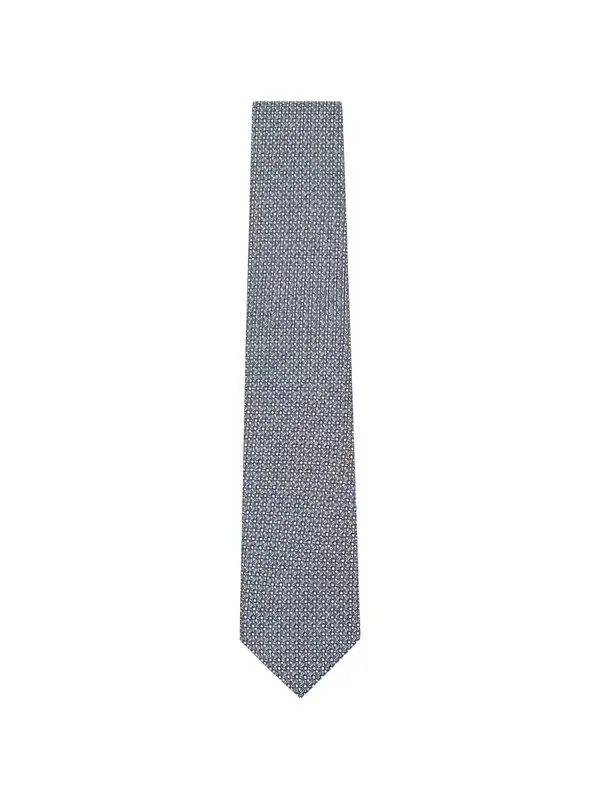 TOMBOLINI Geometric-print Tie - Blue