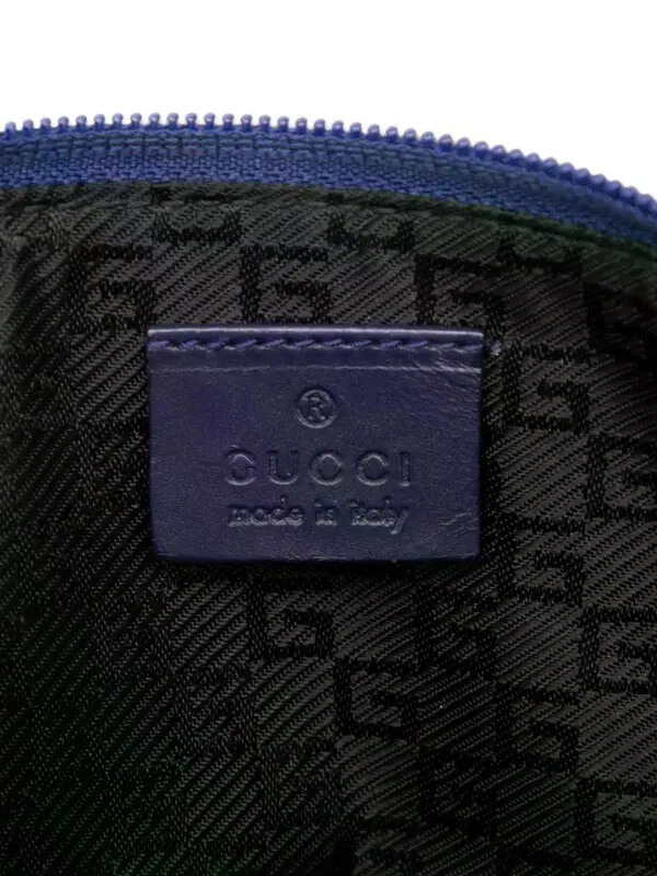 Gucci 20th Century Satin Shoulder Bag - Blue