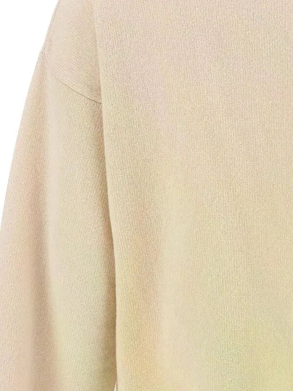KANGRA Button-detail Crew-neck Sweater In Virgin Wool