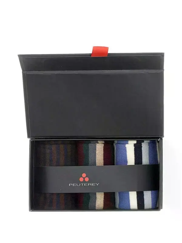 Peuterey Donatello Striped Socks