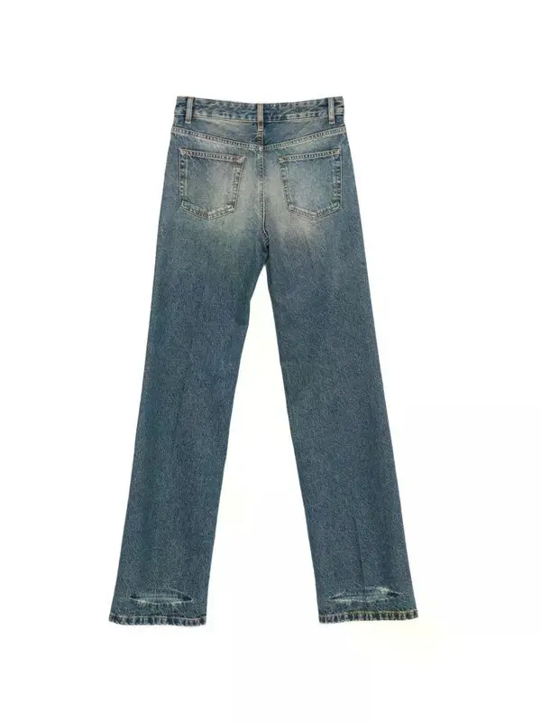 ANN DEMEULEMEESTER Faded Effect Jeans