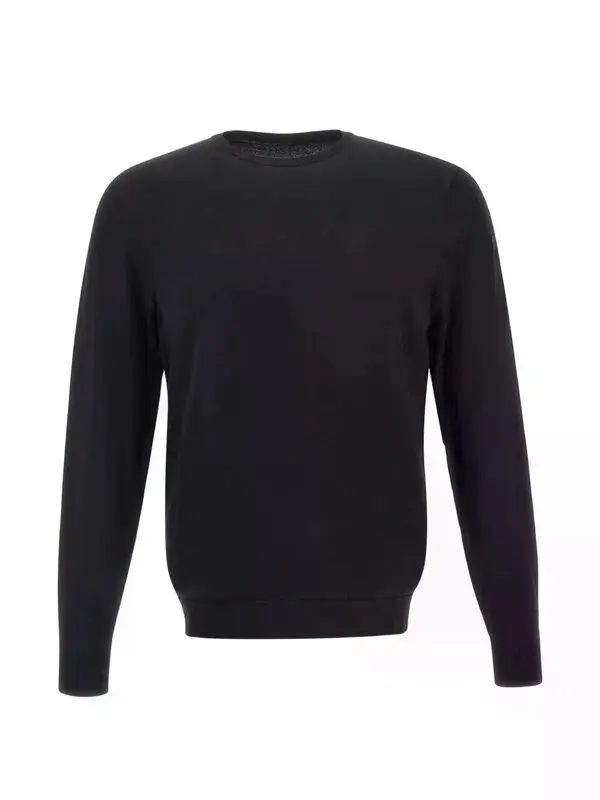 RRD Maxell Logo-patch Fine-knit Top