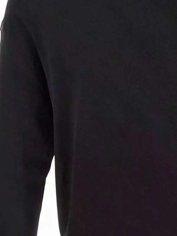 RRD Maxell Logo-patch Fine-knit Top