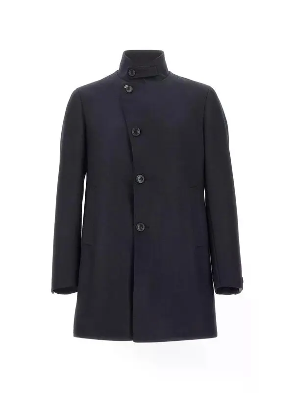 Tagliatore Gordon Button-up Wool Coat