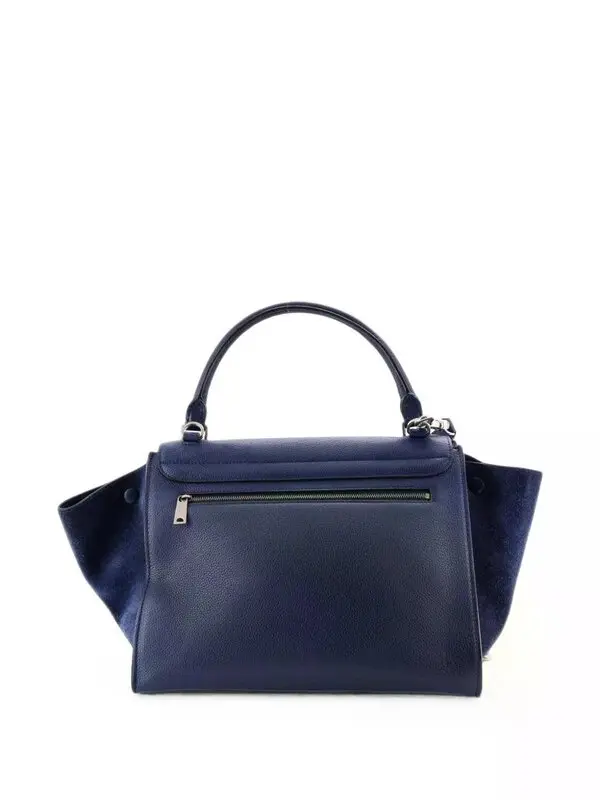 Celine Trapeze Bag Leather Medium Satchel