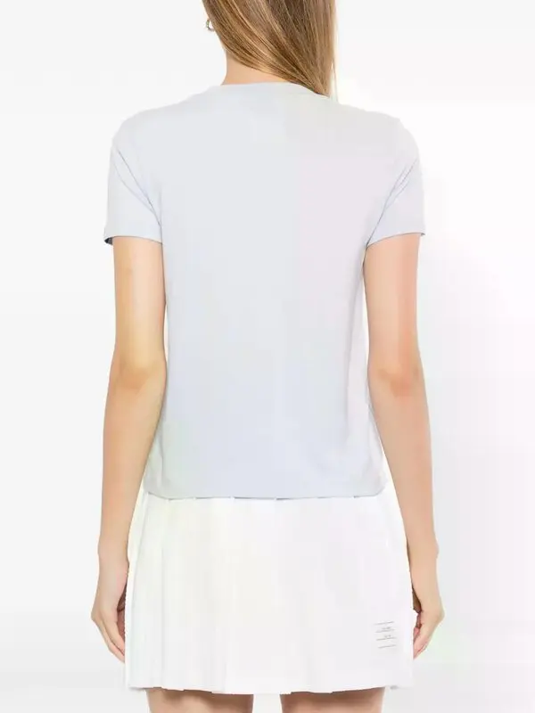 AGNES B. Logo Embroidered T-shirt