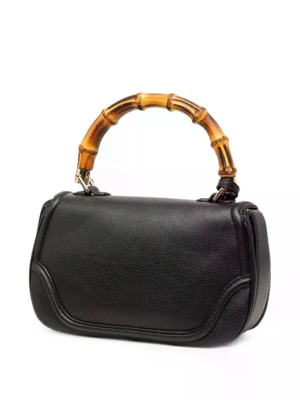 Gucci 2000-2015 Medium Calfskin New Bamboo Satchel