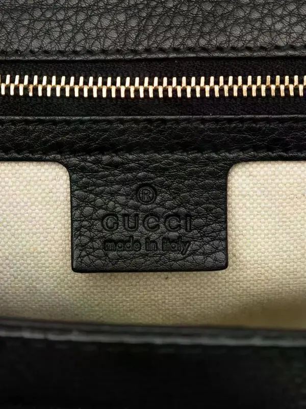 Gucci 2000-2015 Medium Calfskin New Bamboo Satchel