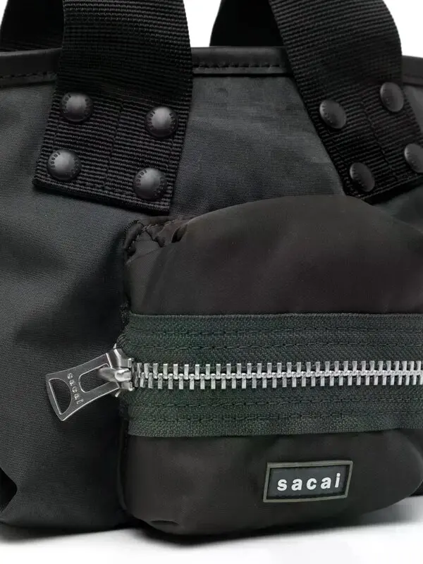 Sacai Multi-pocket Tote Bag