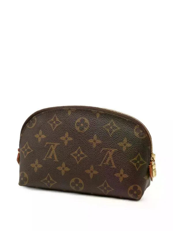 LOUIS VUITTON Monogram Cosmetic Pm Pouch - Brown