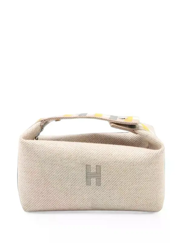 Hermès 2010-2026 Small Wool Bride A Brac Au Carre Case Vanity Bag