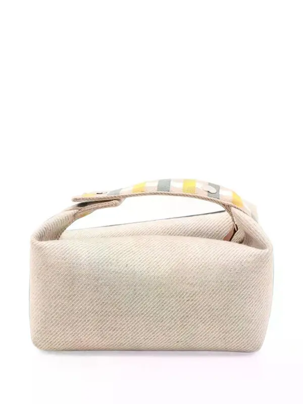 Hermès 2010-2026 Small Wool Bride A Brac Au Carre Case Vanity Bag