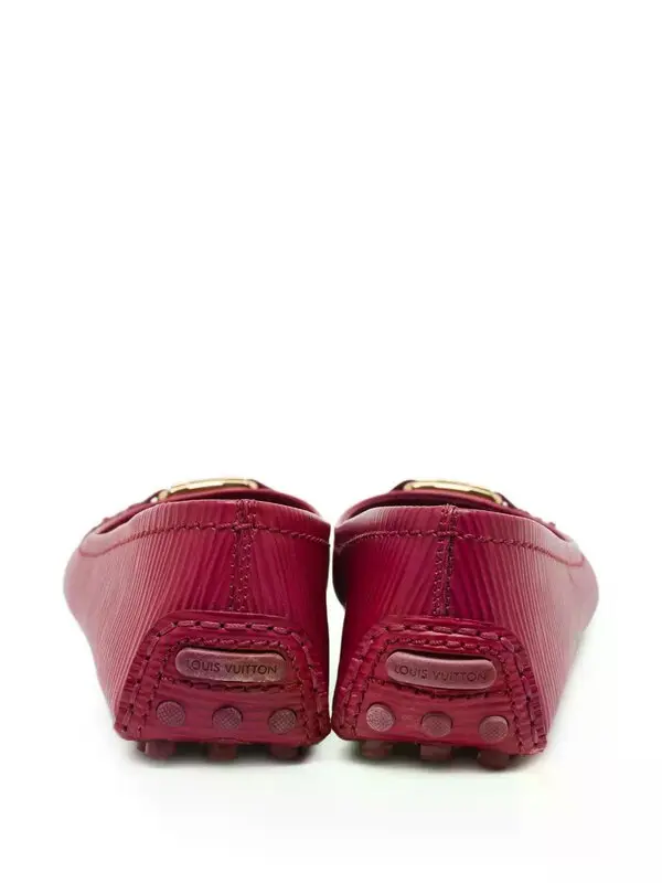 LOUIS VUITTON Logo-plaque Ballerina Flats