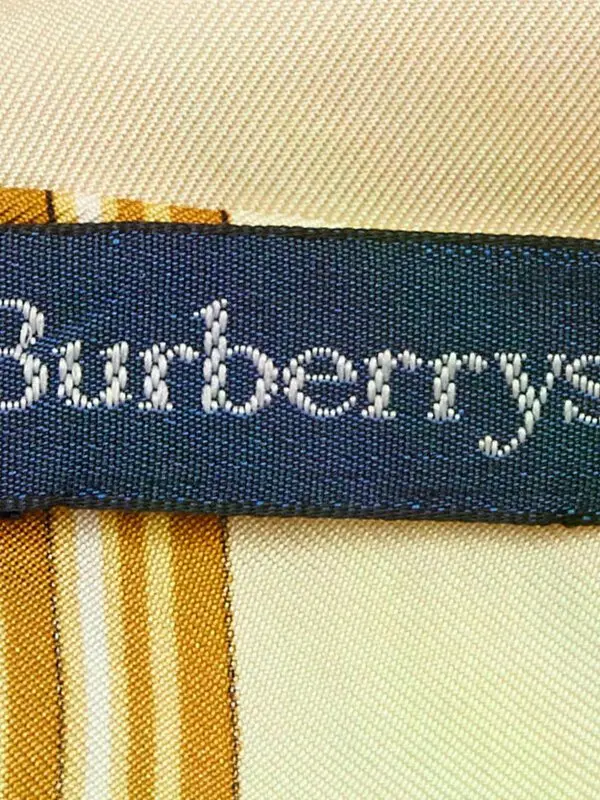 Burberry Check-pattern Fringed Scarf
