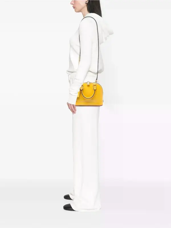 LOUIS VUITTON 2014 Monogram Vernis Alma Bb Satchel