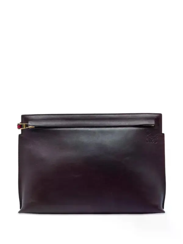Loewe Leather Pouch Clutch Bag