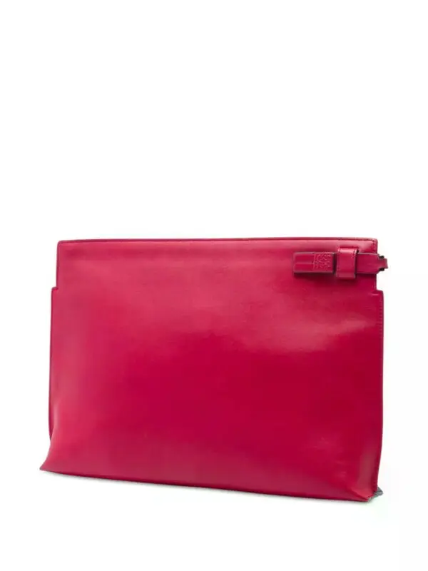 Loewe Leather Pouch Clutch Bag