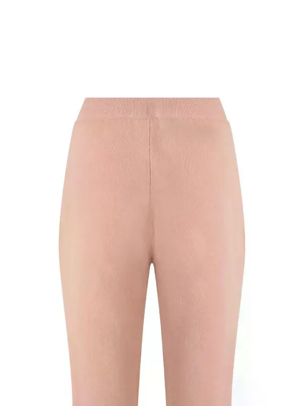 Alberta Ferretti Ribbed-waistband Trousers