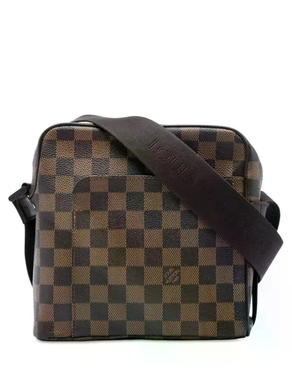 LOUIS VUITTON Damier Ebene Olav Pm Crossbody Bag