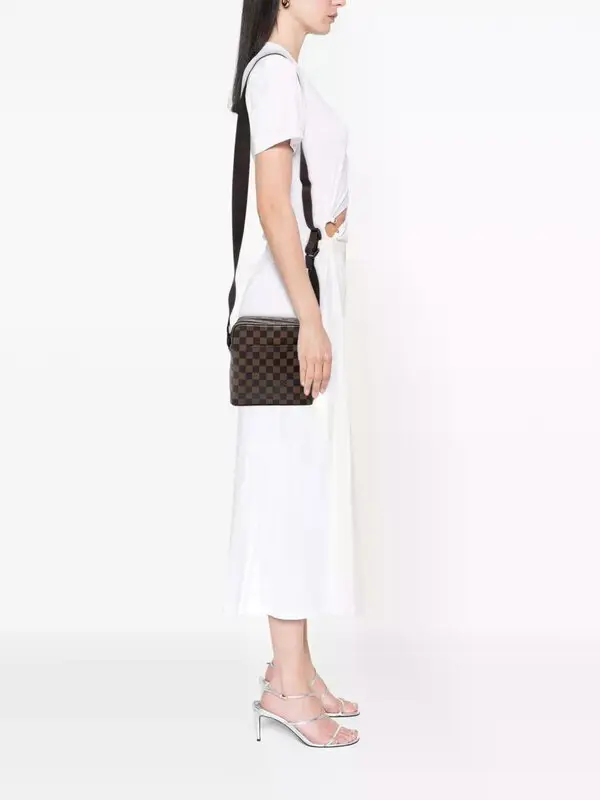 LOUIS VUITTON Damier Ebene Olav Pm Crossbody Bag