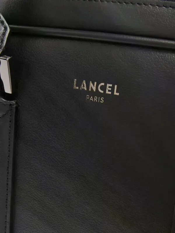 LANCEL Edgard Smooth-leather Laptop Bag