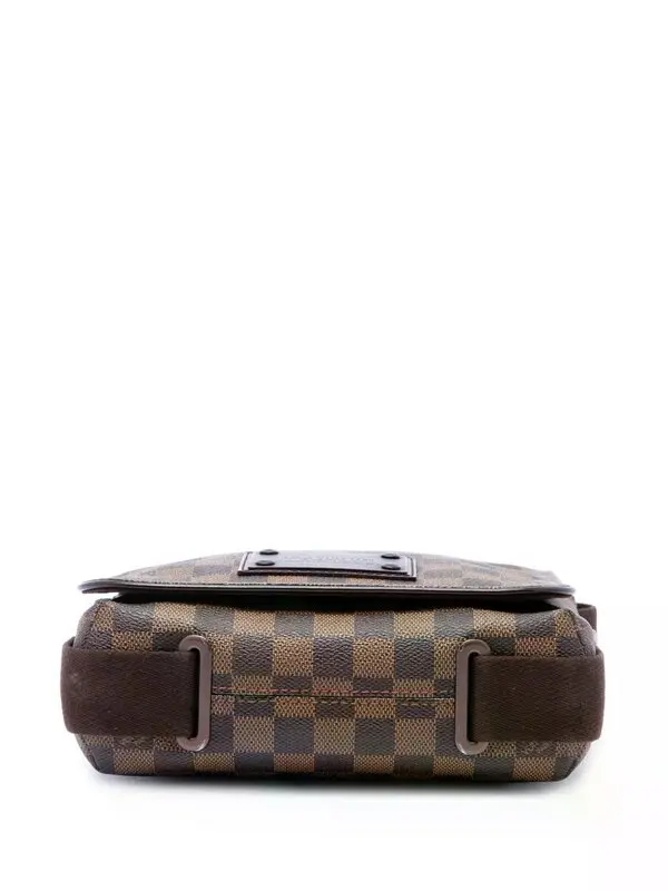 LOUIS VUITTON Damier Ebene Brooklyn Pm Crossbody Bag