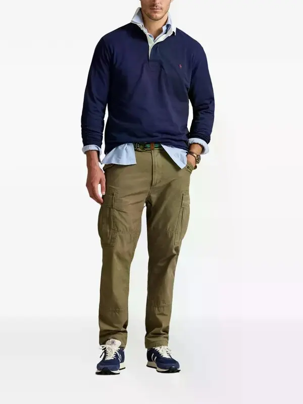 Polo Ralph Lauren Logo-embroidered Rugby Shirt