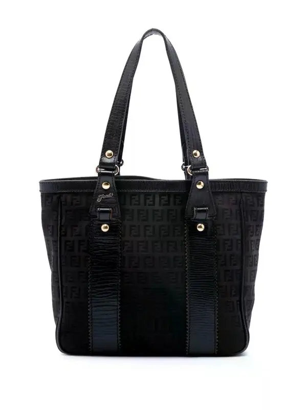 Fendi 2000-2010 Zucchino Canvas Tote Bag