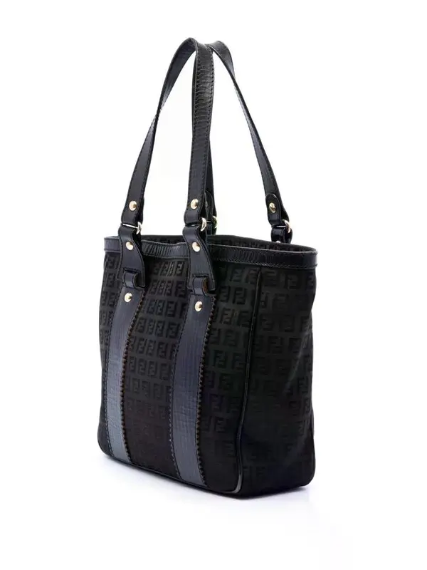 Fendi 2000-2010 Zucchino Canvas Tote Bag